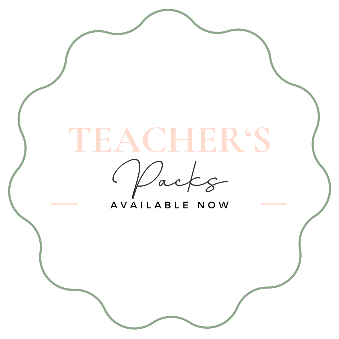 Shop Teacher’s Packs – Sweet Baby Kitchen